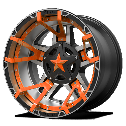 Orange Camo Rims