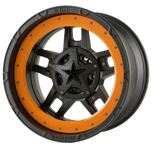 Orange Camo Rims