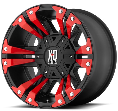 Red Chrome Truck Rims